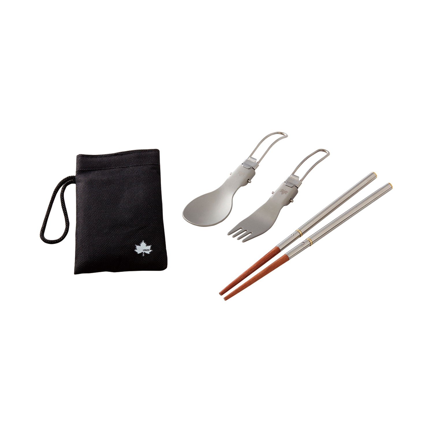 Unisex's Foldable Cutlery Set